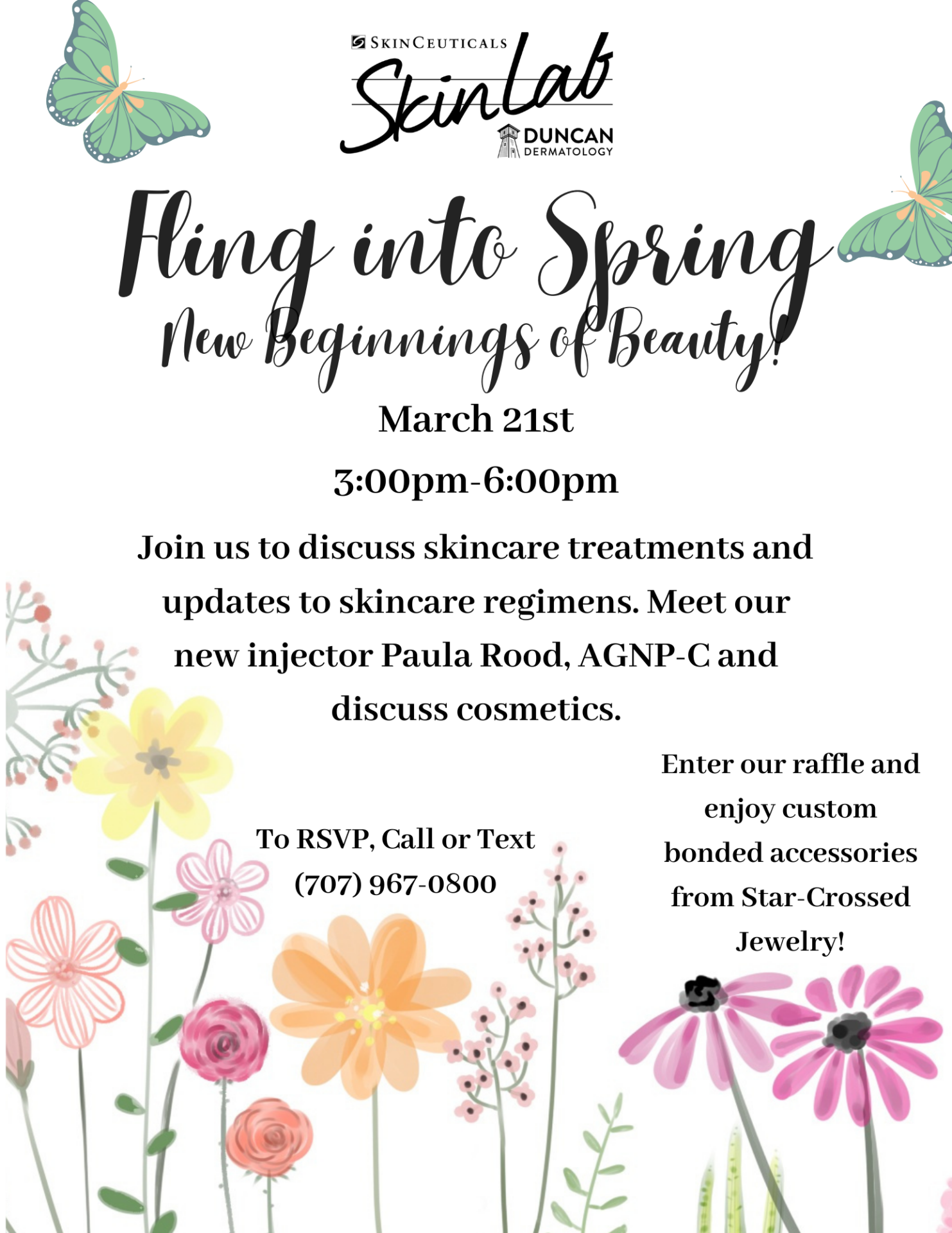 Fling Into Spring Event! | Duncan Dermatology
